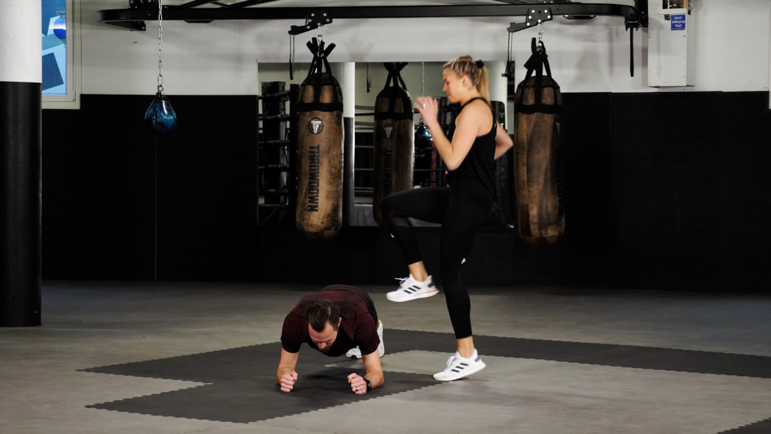 DUO WORKOUT ️ Konditionsträning! - Sverige Springer