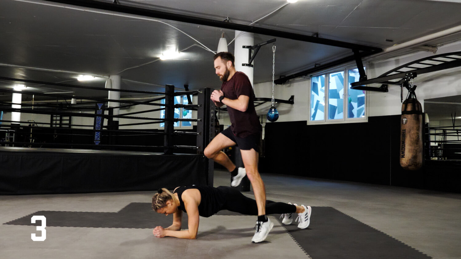 DUO WORKOUT ️ Konditionsträning! - Sverige Springer