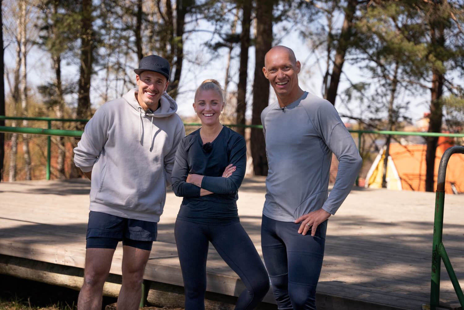 Sverige Springer avsnitt 6 - Andreas träffar dansparet Henric och ...